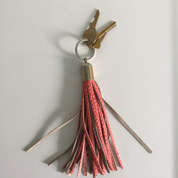 coral key ring